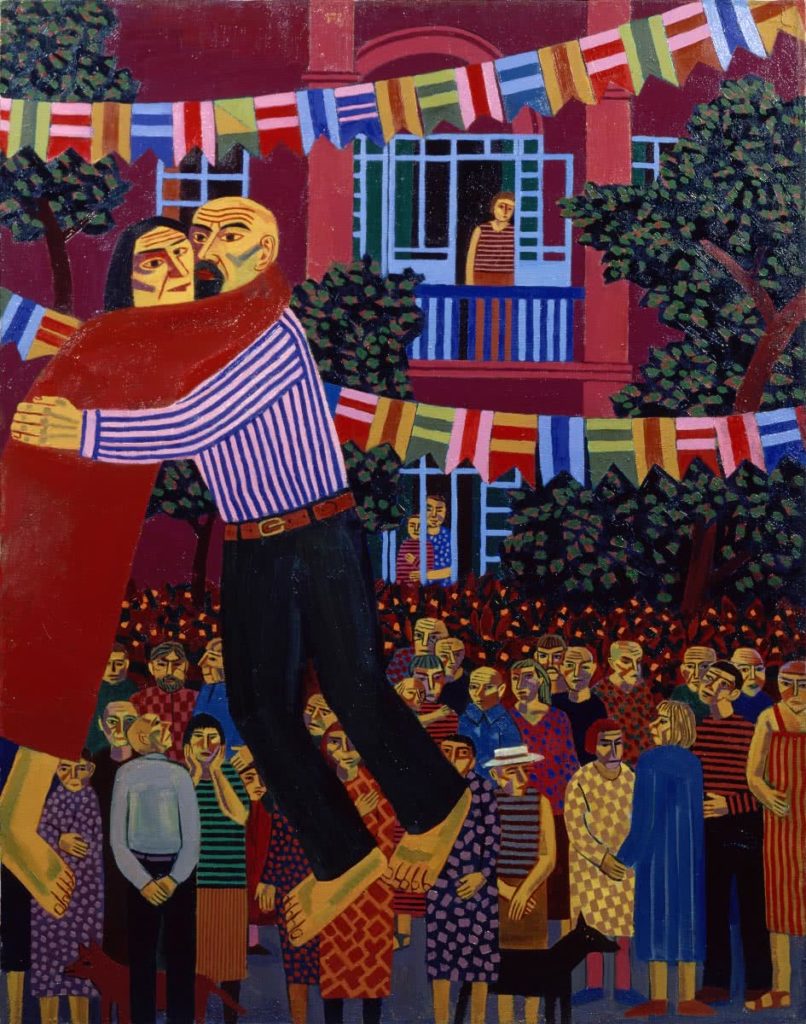 "Artwork 6" Oil on Canvas by Sergey Dronov - ArtistNY
